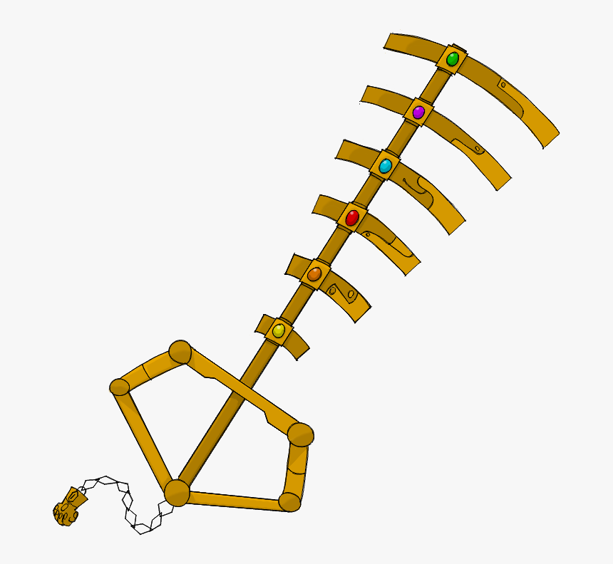 Infinity Stones Keyblade, HD Png Download , Transparent Png Image - PNGitem
