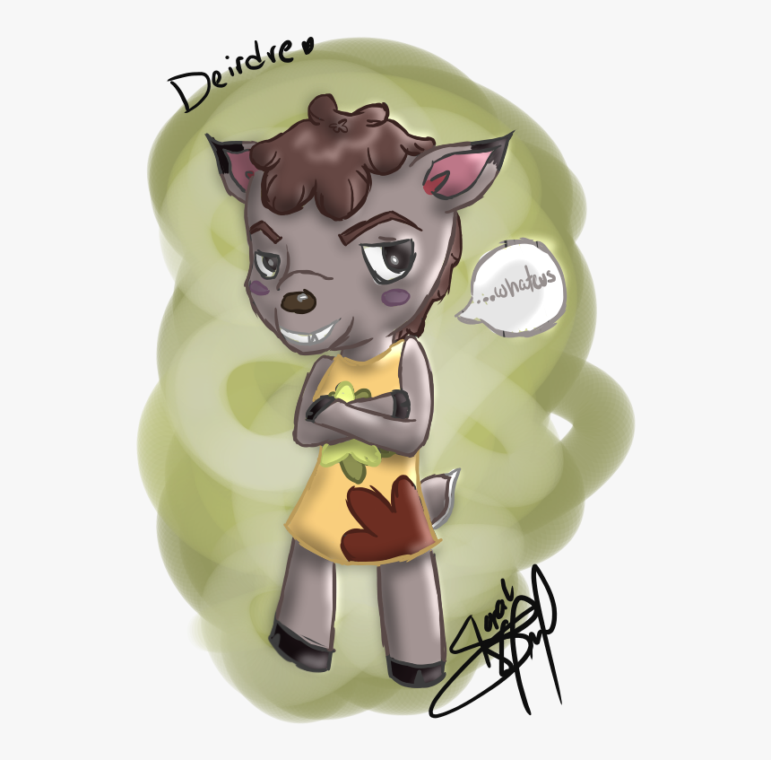 Animal Crossing New Leaf Deirdre, Hd Png Download , - Deirdre Acnl ...