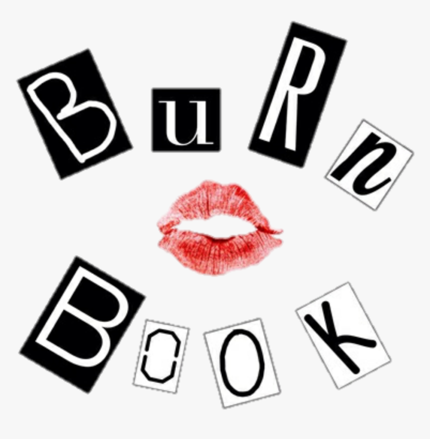 Mean Girls Burn Book Png Png Download Burn Book Png Transparent 