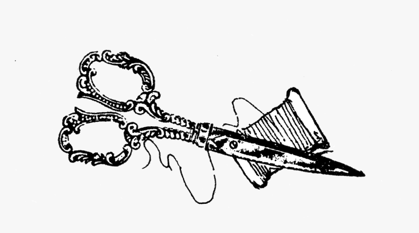 Scissor And Thread Logo, HD Png Download , Transparent Png Image - PNGitem