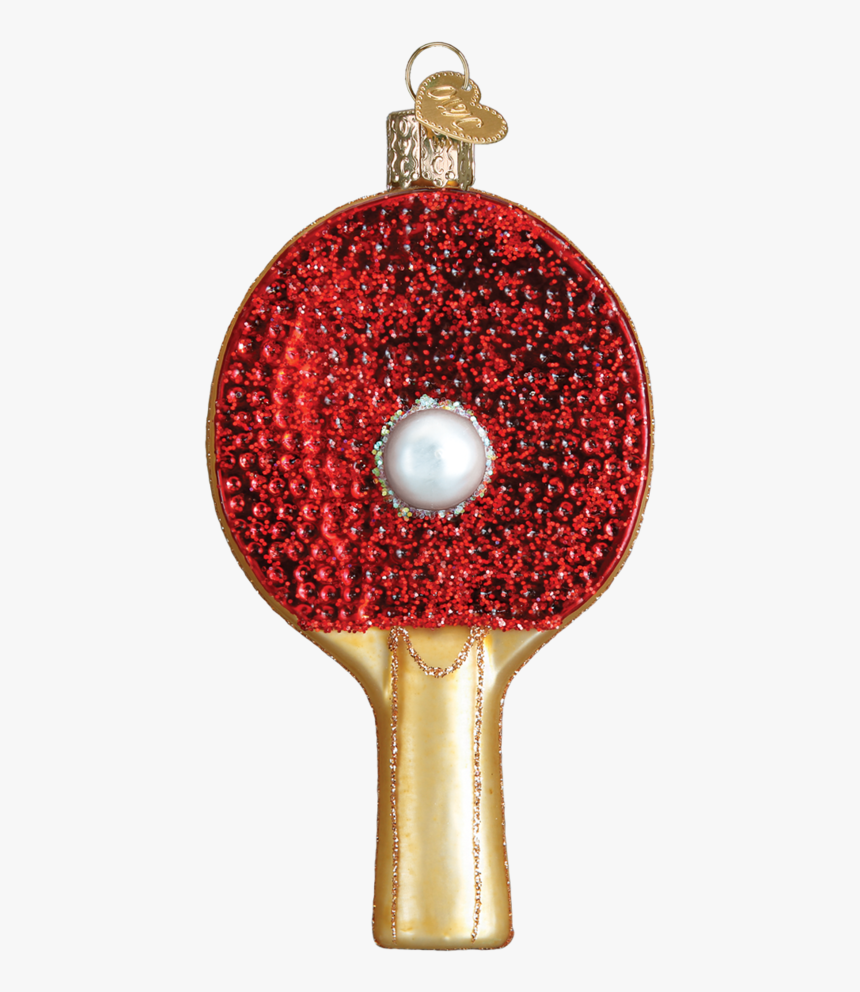 Old World Christmas Glass Blown Ornament Ping Pong, HD Png Download ...
