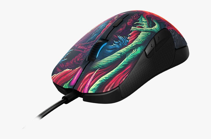 Rival 300 Cs - Steelseries Rival 300 Hyper Beast, HD Png Download ...