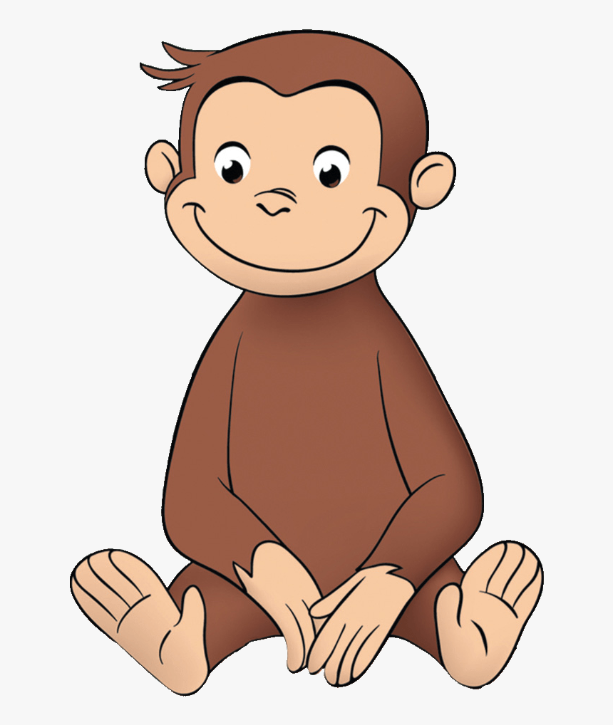 Curious George Sitting - Curious George Png, Transparent Png ...