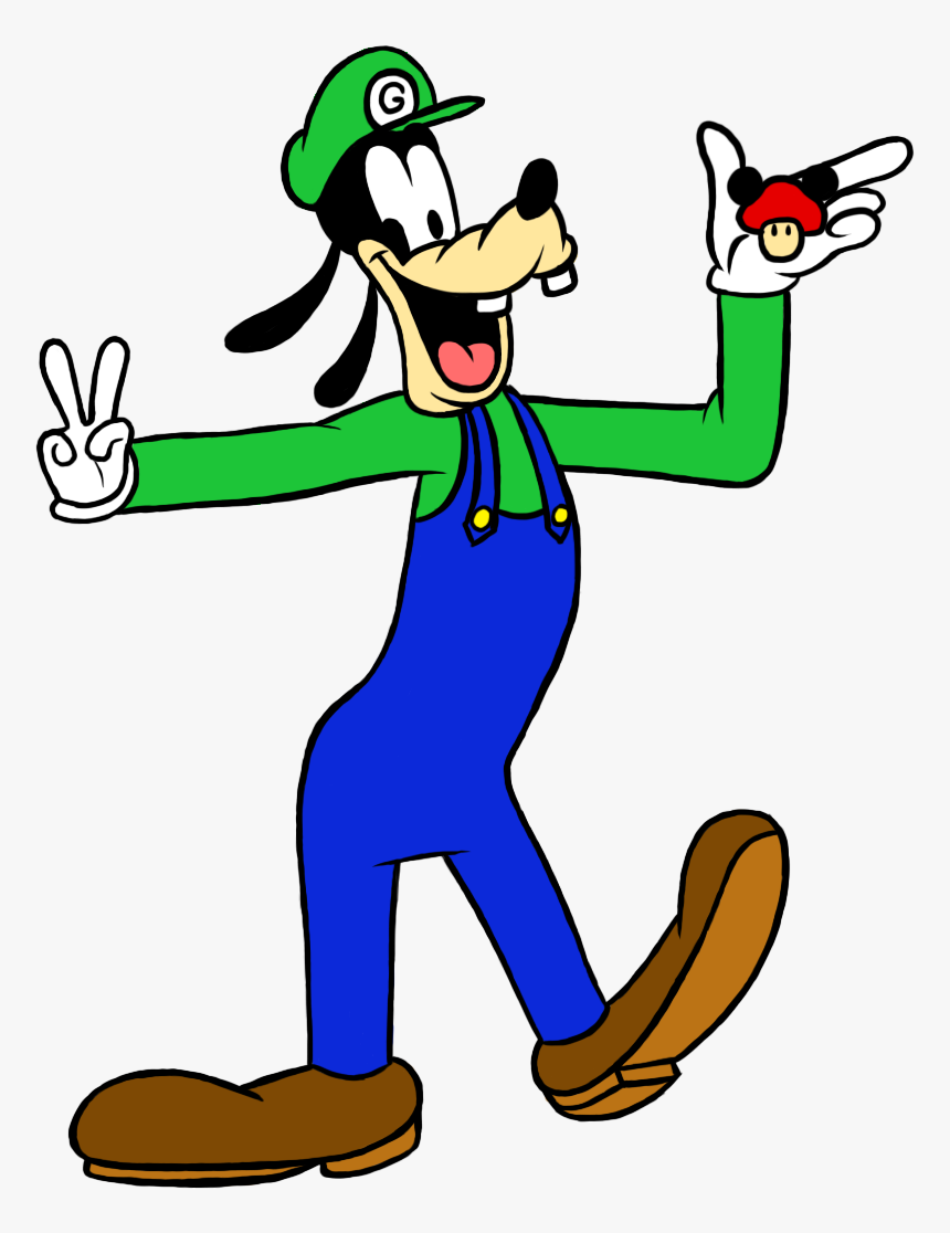 Goofy Clipart For Download Free - Donald Duck And Luigi, HD Png ...