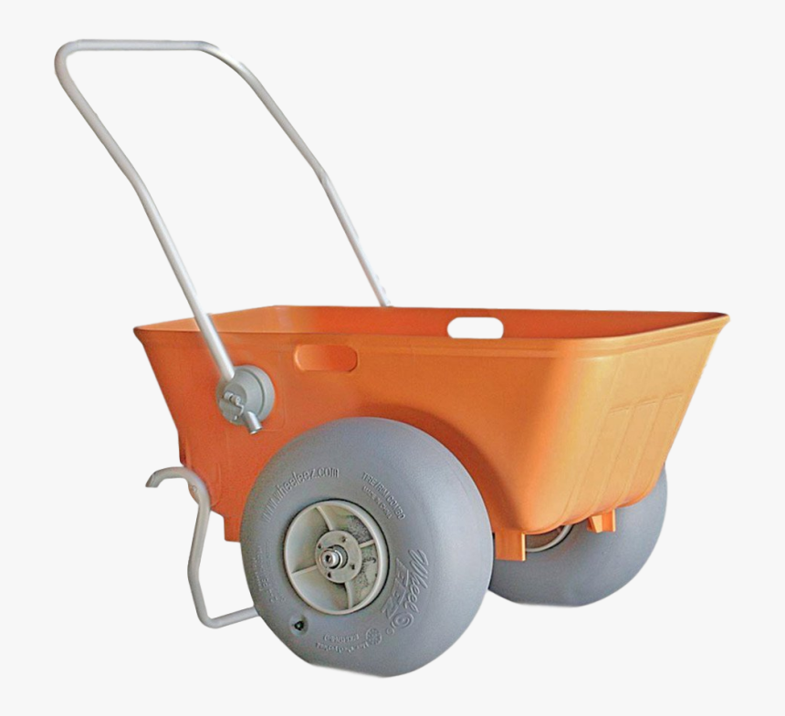 Transparent Beach Sand Png - Beach Cart With Big Wheels, Png Download ...