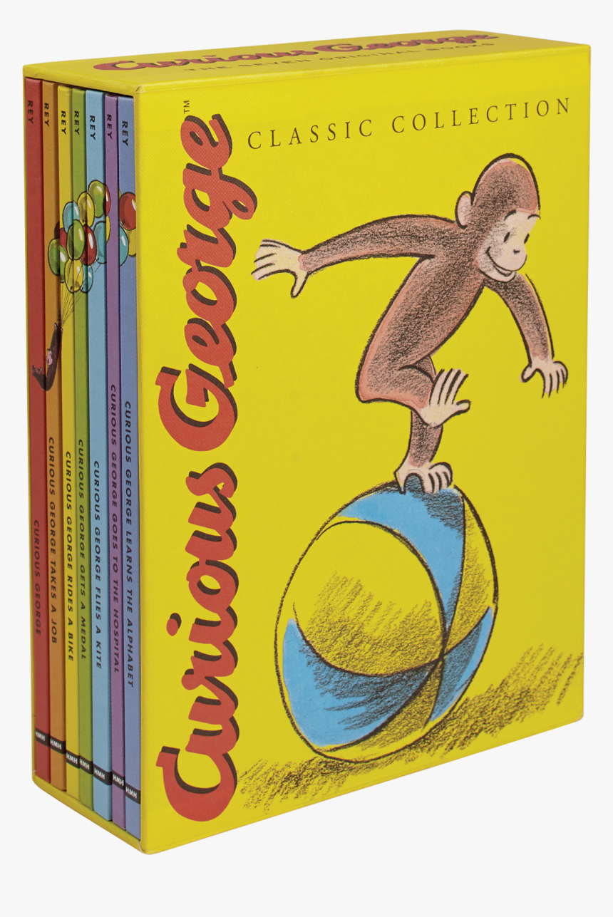 Curious George Book Collection, HD Png Download , Transparent Png Image ...