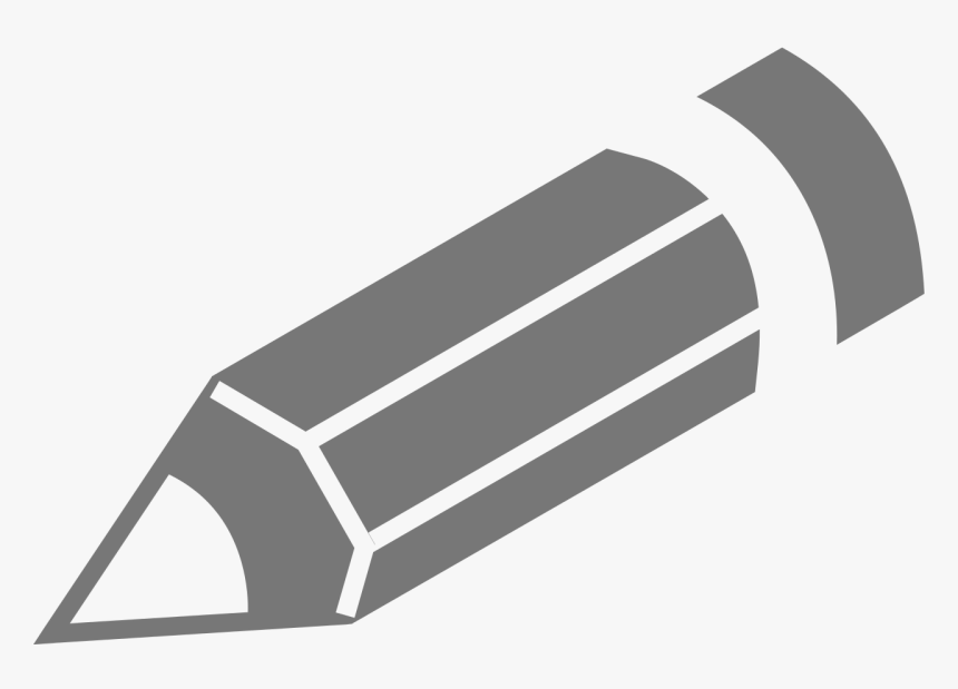 Transparent Pencil Icon Png - Pencil Vector Icon Png, Png Download ...