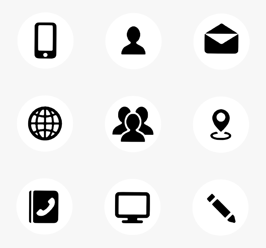 Icon, Mobile, Message, Profile, Browser, Pencil - Icons Bewerbung, HD ...