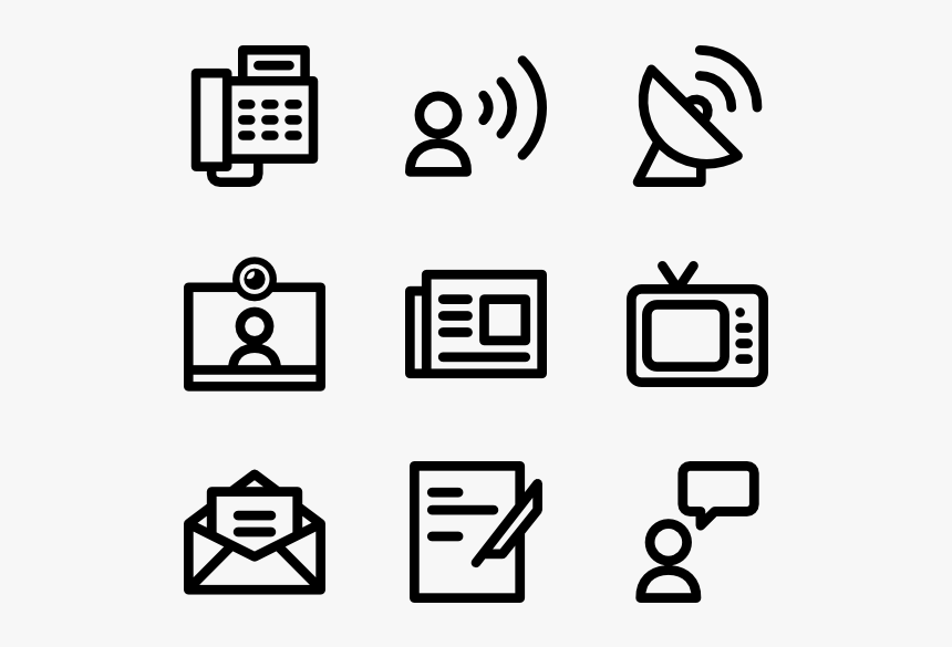 Communication Vector Chat - Icons Adobe Vector, HD Png Download ...