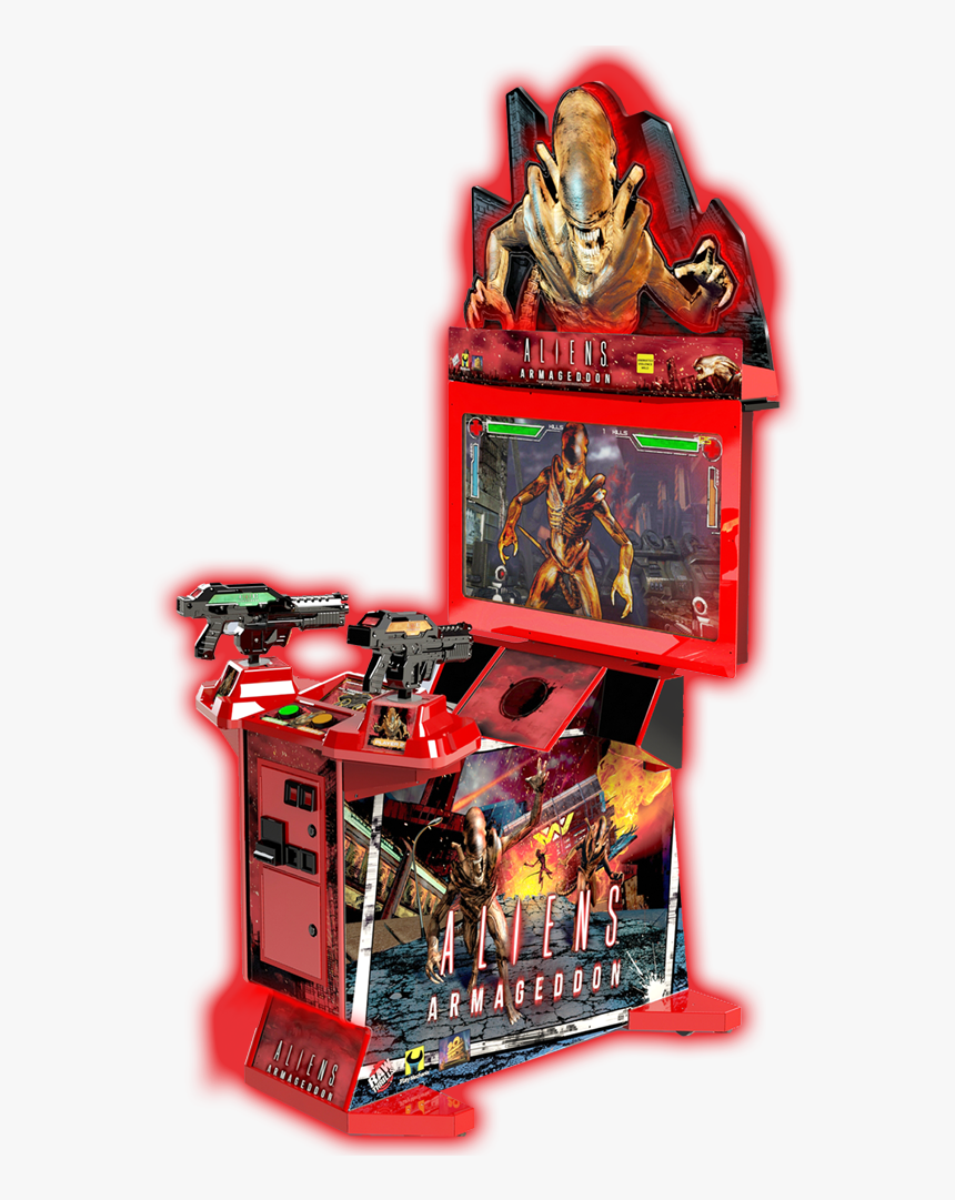Aliens Armageddon Arcade Game, HD Png Download , Transparent Png Image ...