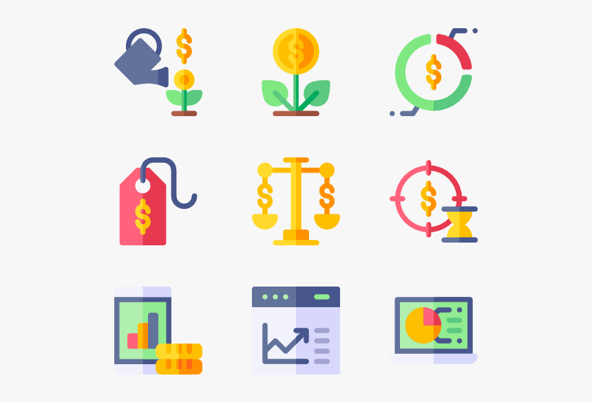 Paid Search Icon Png Yellow, Transparent Png , Transparent Png Image ...