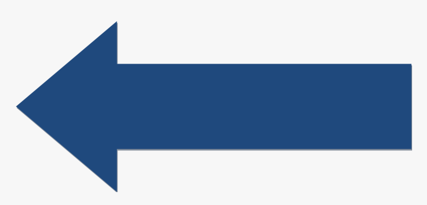 Blue Left Arrow, HD Png Download , Transparent Png Image - PNGitem