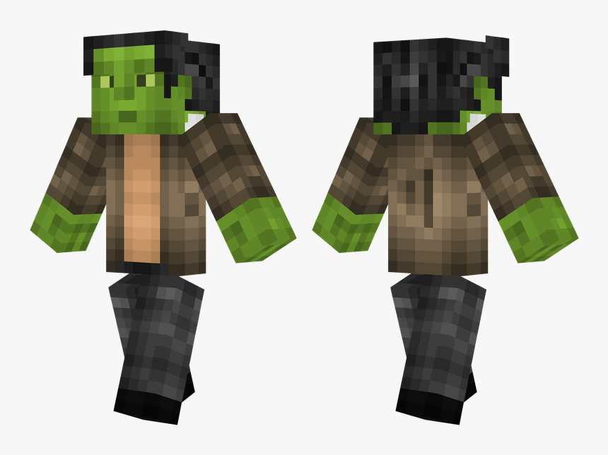 Minecraft Dark Steve Skin, HD Png Download , Transparent Png Image ...