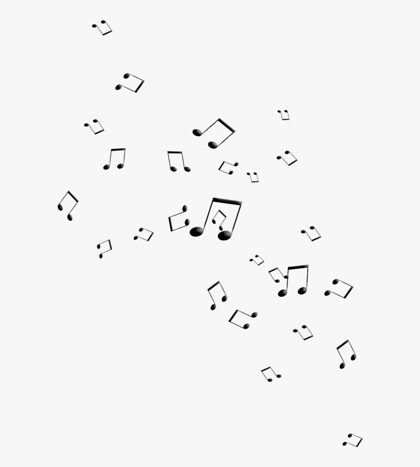 #notas Musicales #freetoedit - Transparent Music Notes Overlay, HD Png ...