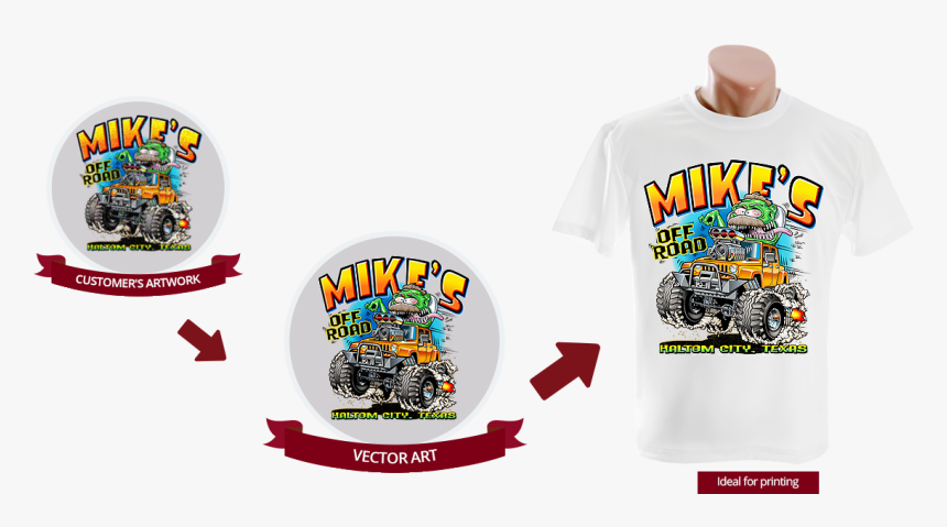 Vector Art For Screen Printing - Digitized Left Chest Logos, HD Png ...