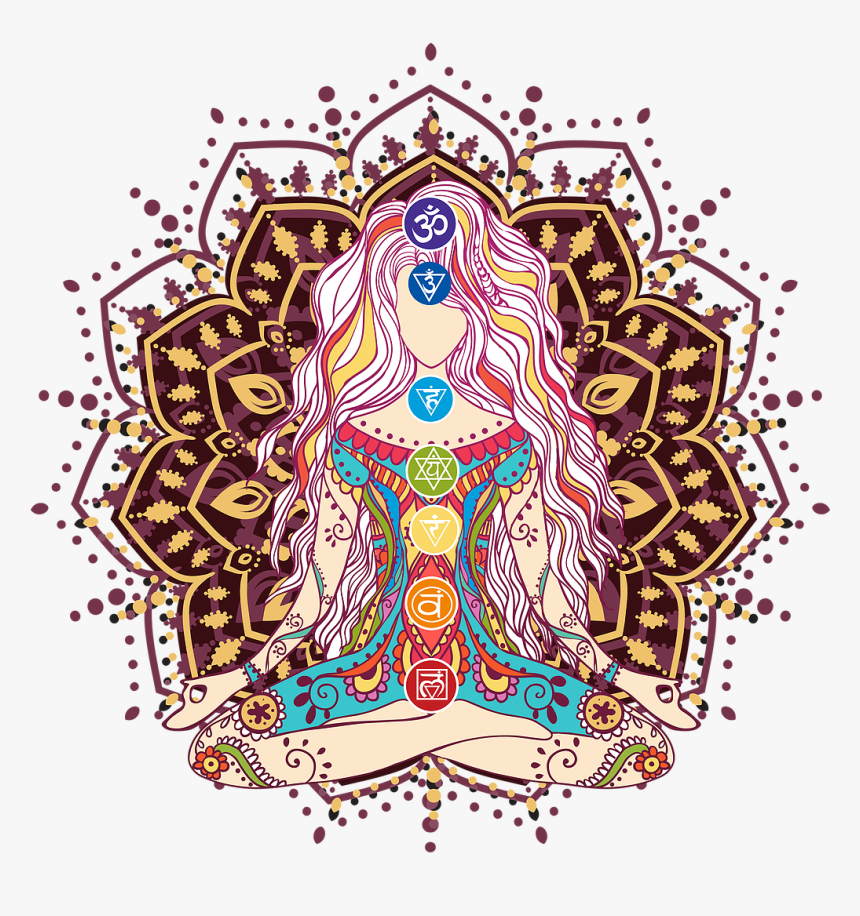 Chakras Mandala, HD Png Download , Transparent Png Image - PNGitem