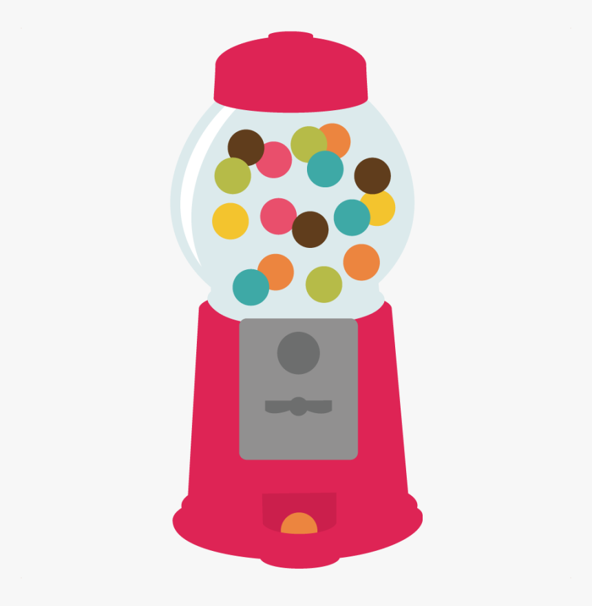Free Png Gumball Transparent - Bubble Gum Machine Cartoon, Png Download ...