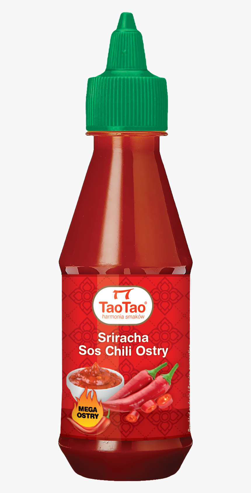 Sweet Chilli Sauce - Sos Ostry Tao Tao Sriracha, HD Png Download ...