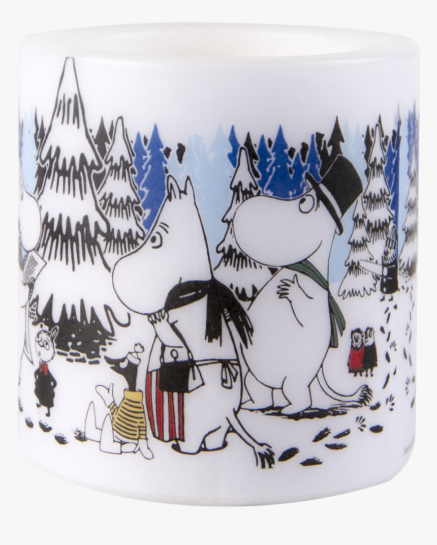 Moomin Candle, 8 Cm, Winter Forest - Muminmugg Vinter 2019, HD Png ...