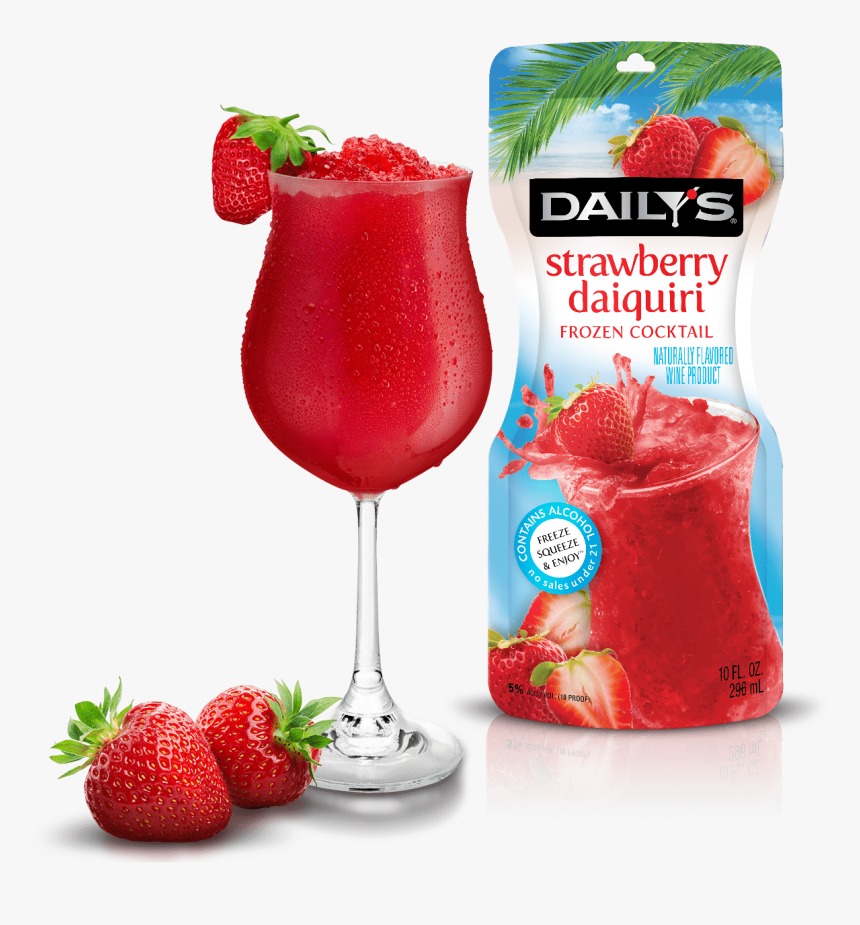 Drink Mix Strawberry Daiquiri, HD Png Download , Transparent Png Image ...