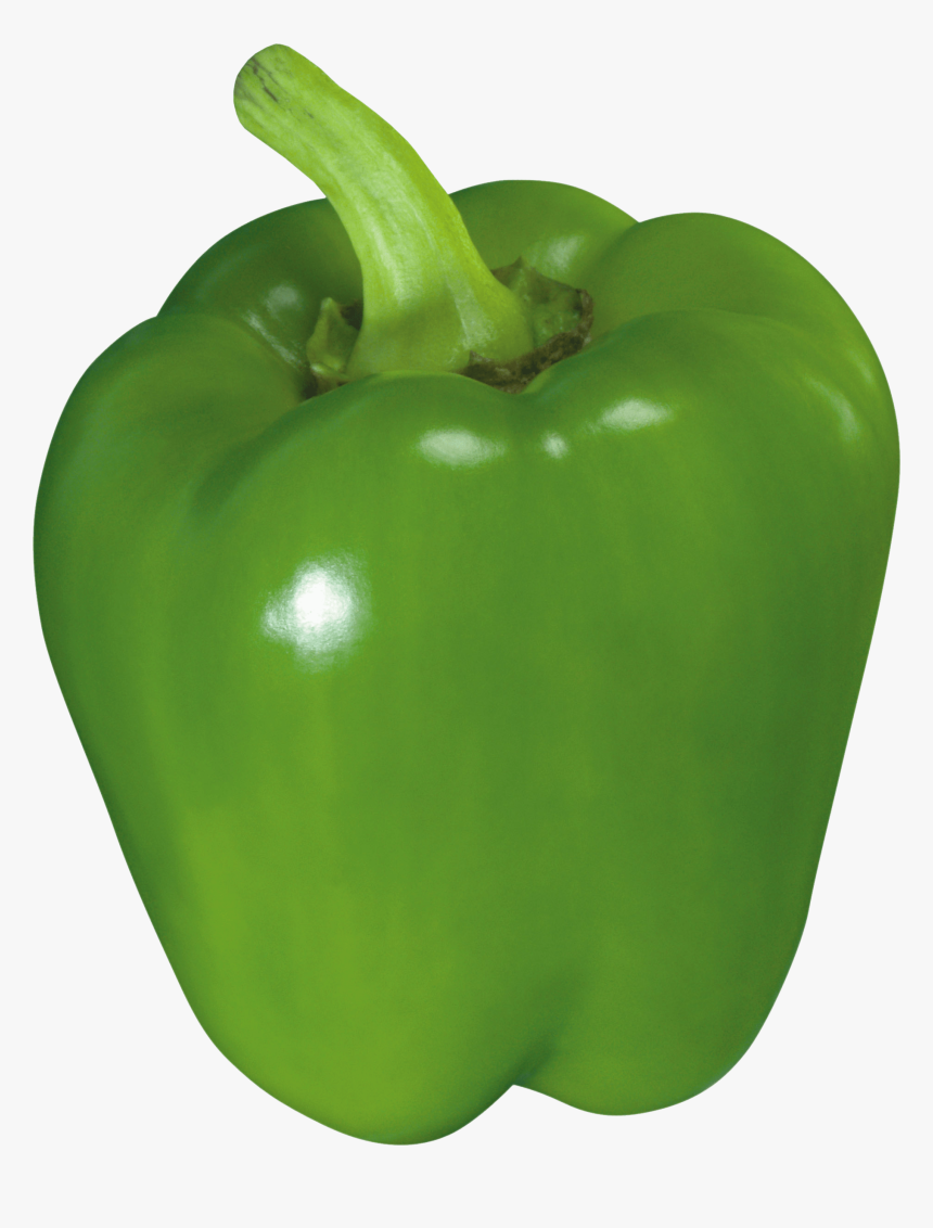 Green Bell Pepper - Bell Pepper, HD Png Download , Transparent Png ...