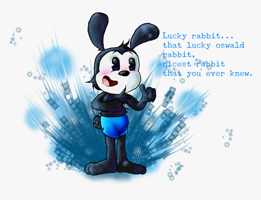Oswald Teh Rabbit - Cartoon, HD Png Download , Transparent Png Image ...