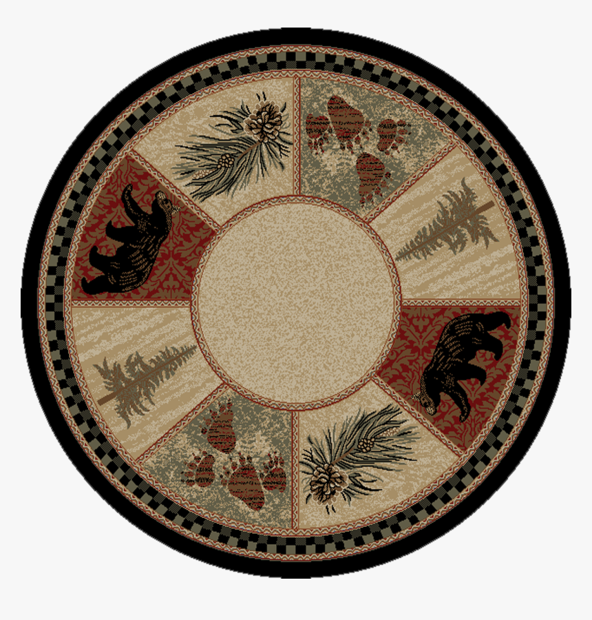 Circle Carpet Top View