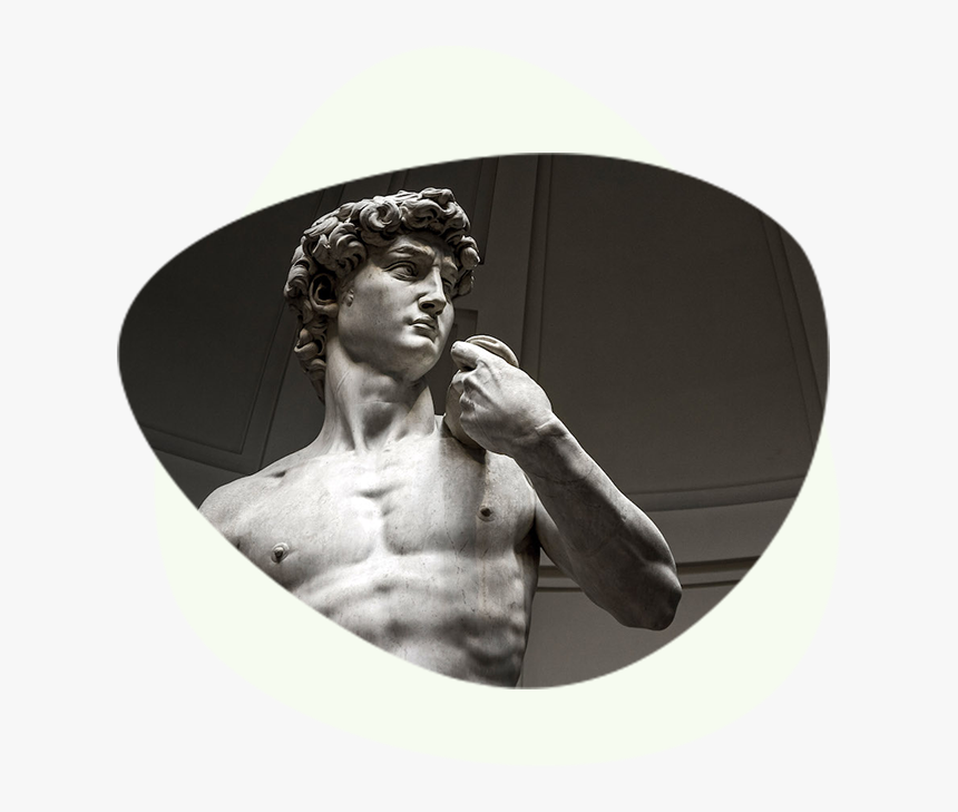 Michelangelo’s David - David, HD Png Download , Transparent Png Image ...