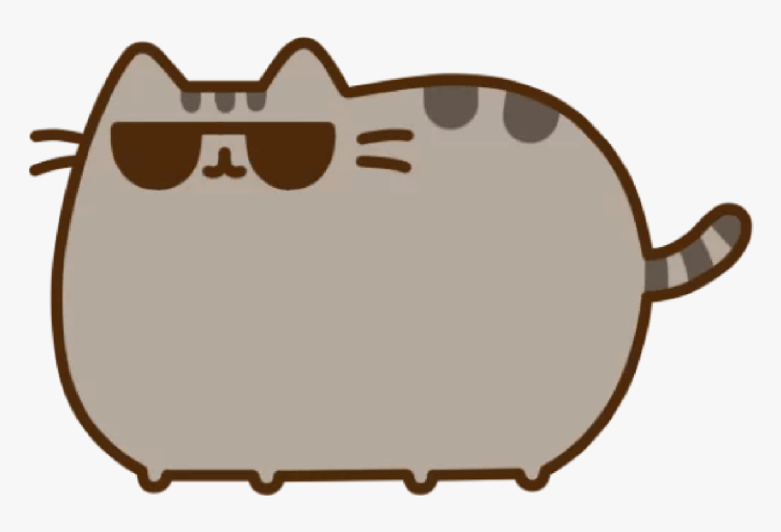 Tricouri Si Bluze Cu Cool Pusheen With Glasses - Pusheen Png ...