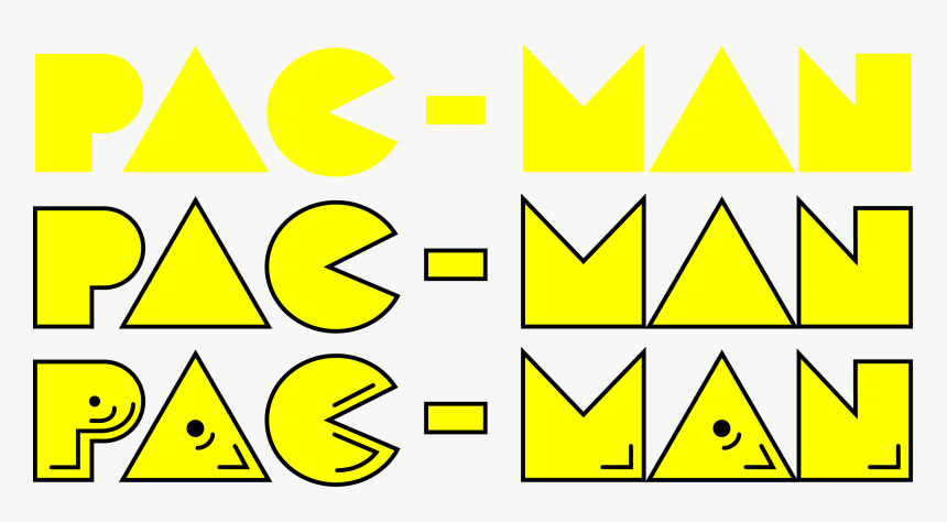 Transparent Pacman Clipart - Pac Man Font Png, Png Download ...