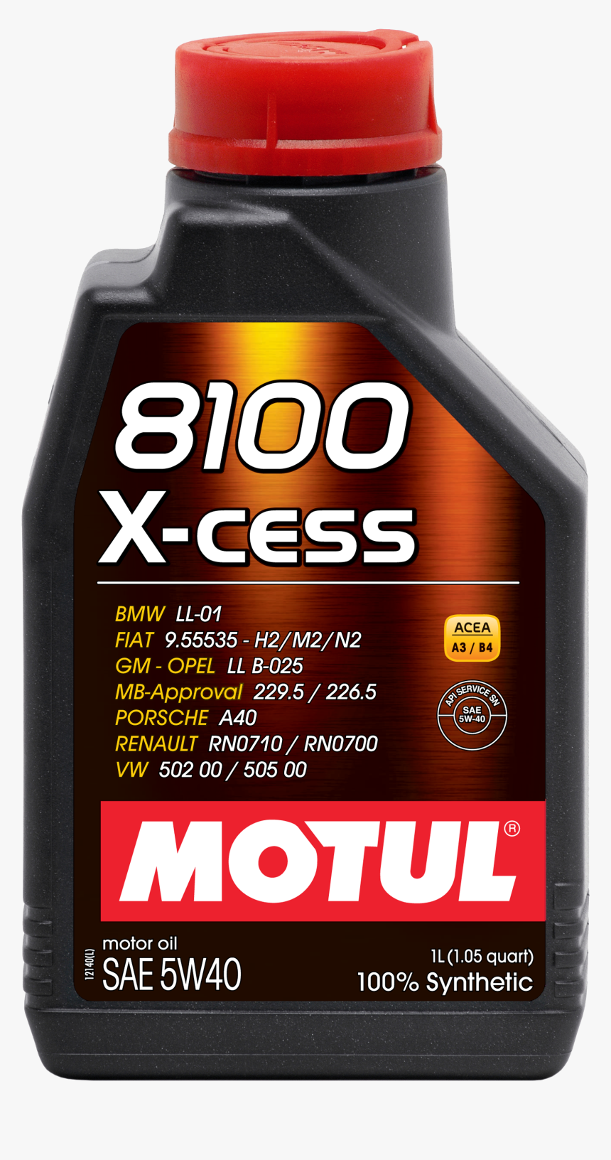 8100 X Cess 5w 40, HD Png Download , Transparent Png Image - PNGitem