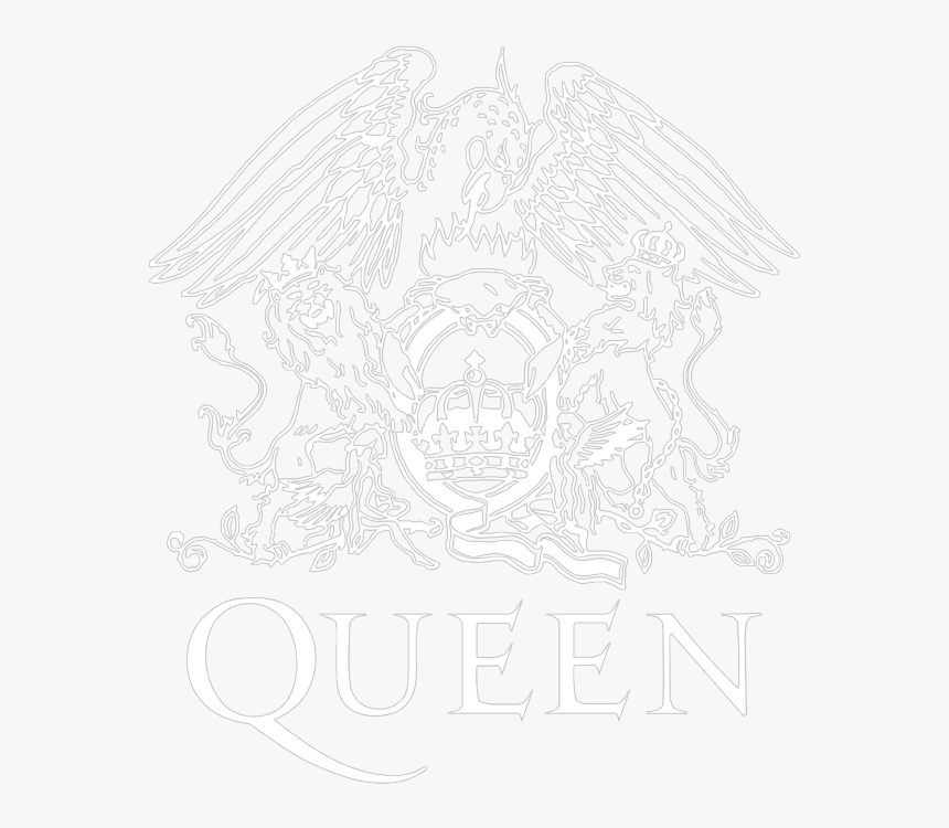 Queen Logo Black, HD Png Download , Transparent Png Image - PNGitem