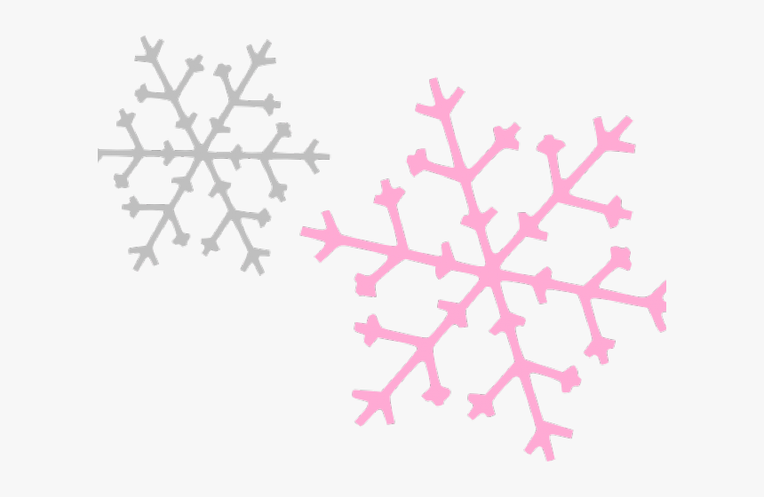 Pink Snowflake Clipart