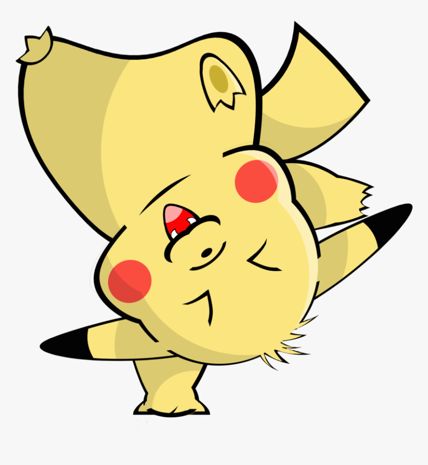 Dancing Pika Clipart , Png Download - Break Dancing Pikachu ...