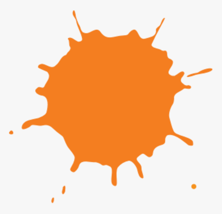 Leaf,tree,orange - Nickelodeon Splat Logo Blank, HD Png Download ...