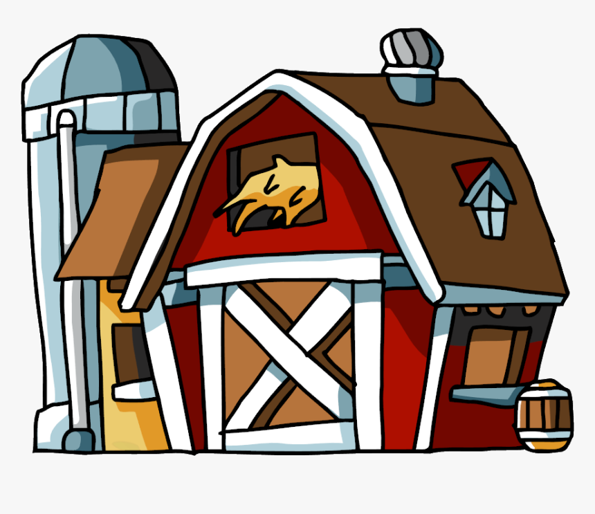 Barn - Cartoon Barn Png, Transparent Png , Transparent Png Image - PNGitem