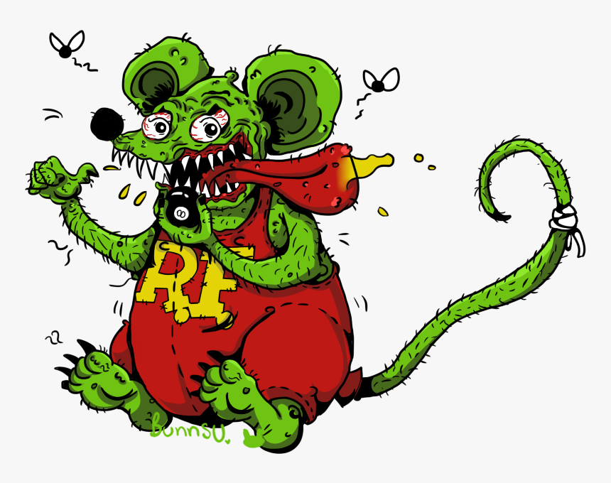 Rat Fink Vector, HD Png Download , Transparent Png Image - PNGitem