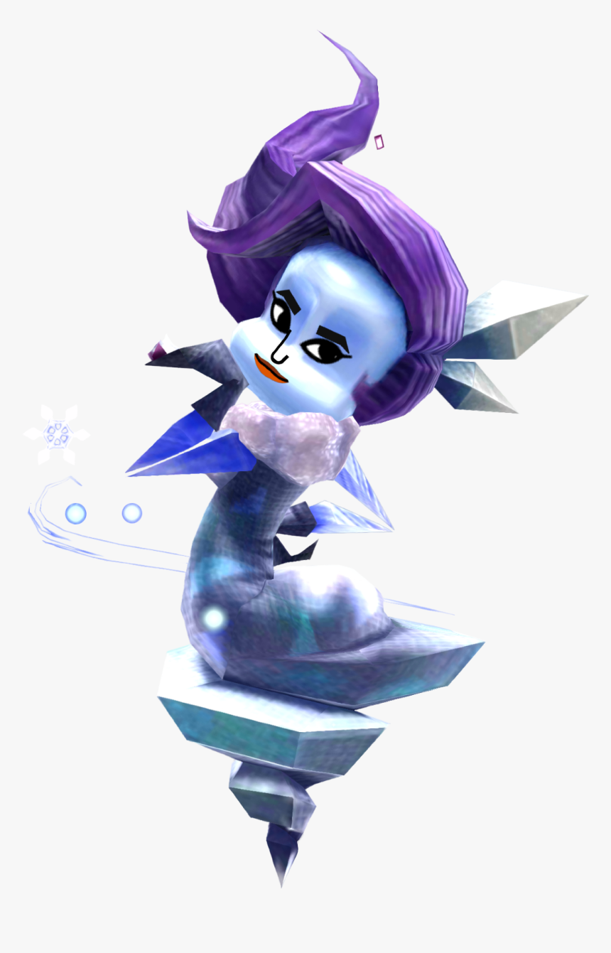 Dark Cloud Ice Queen - Miitopia Ice Queen, HD Png Download ...