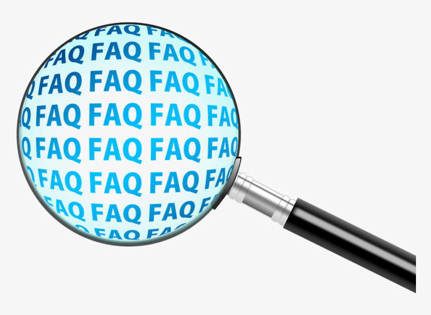 Magnifying-glass - Faq, HD Png Download , Transparent Png Image - PNGitem