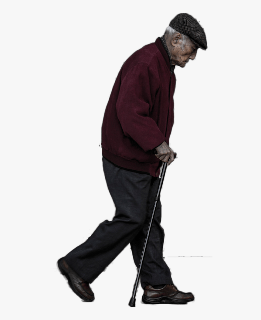 Transparent Old Man Png - Old Man With Stick Png, Png Download ...