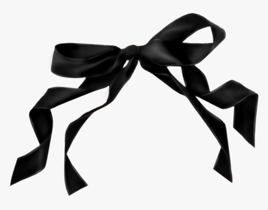 Black Bow Ribbon PNG, Clipart, Black, Black Clipart, Black Ribbons, Bow ...