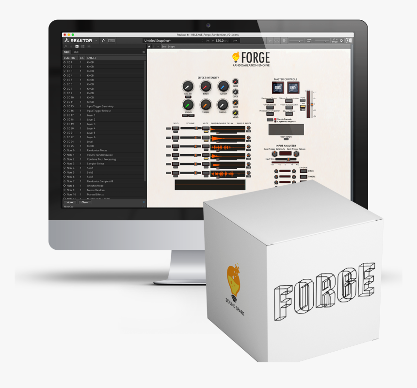 Forge Mac Mockup - Electronics, HD Png Download , Transparent Png Image ...