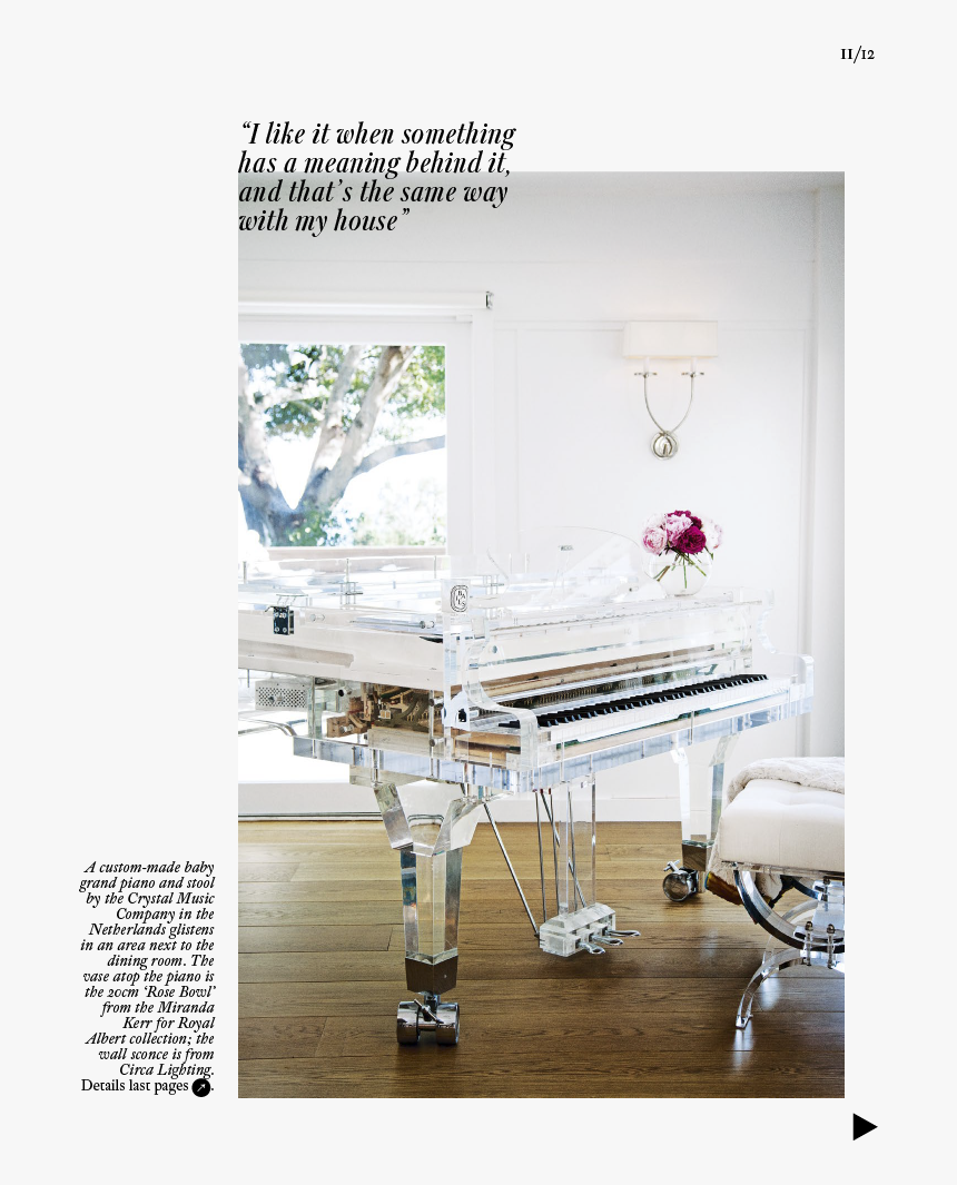 Miranda Kerr Crystal Piano , Png Download - Miranda Kerr Crystal Piano ...