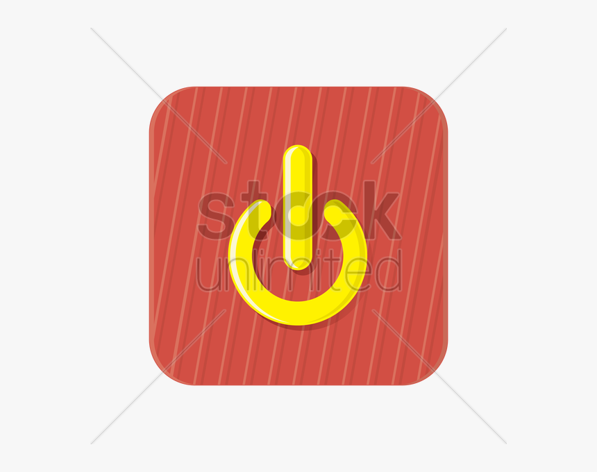 Power Button Vector Image - Circle, HD Png Download , Transparent Png ...