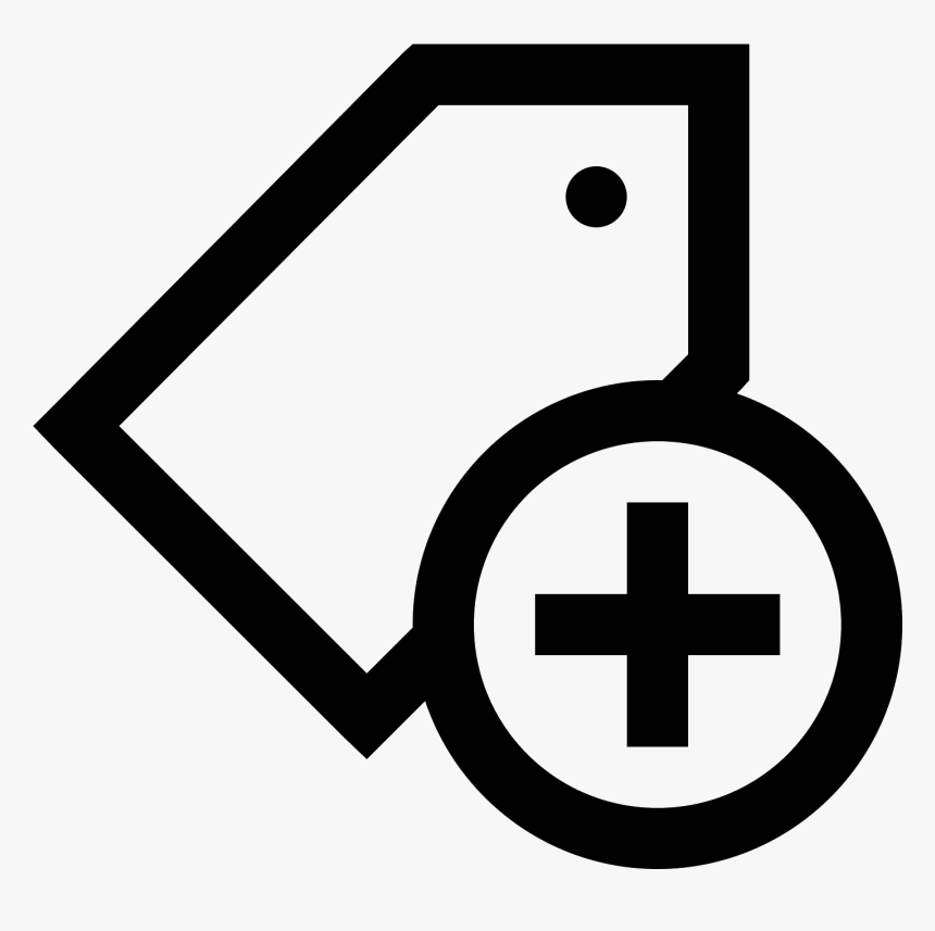 Add Tag Icon - Add Map Pin Icon, HD Png Download , Transparent Png ...