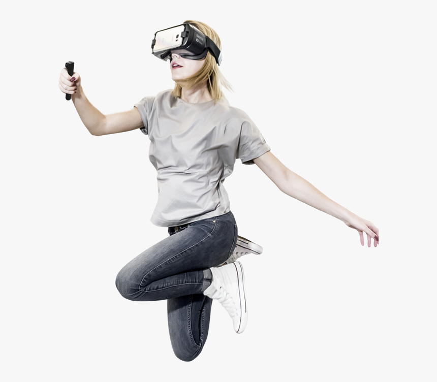 Transparent Virtual Reality Png - Vr Person Png, Png Download ...