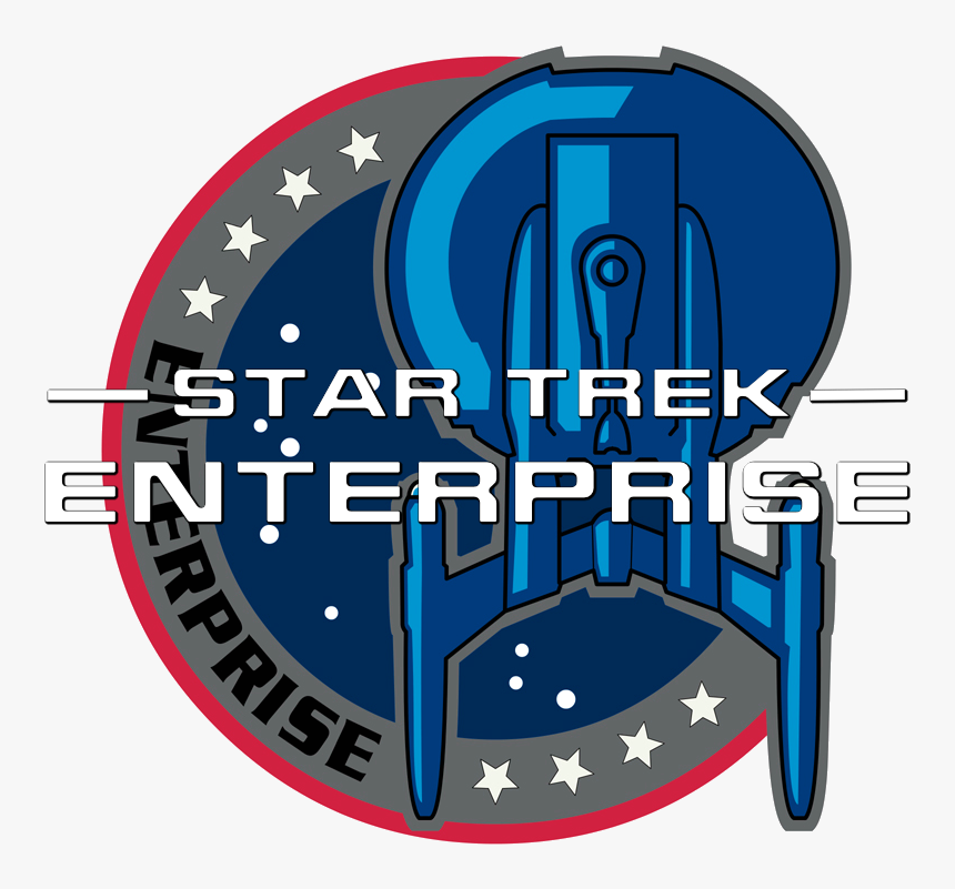 Star Trek Enterprise Patch Title - Enterprise Star Trek Png Logo ...