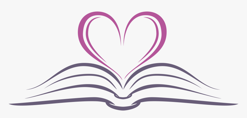 Textbook Clipart Black And White Heart