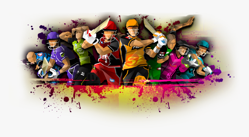 Png Cricket Team Cartoon 3d, Transparent Png , Transparent Png Image ...
