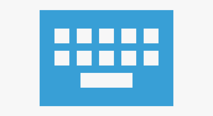 Material Design Keyboard Icon, HD Png Download , Transparent Png Image ...